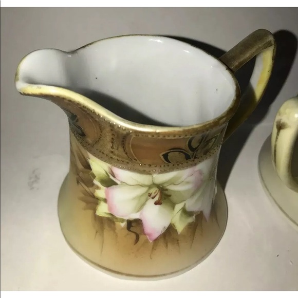 hand painted Nippon | Kitchen | Hand Painted Nippon Ceramics Sugar And ...